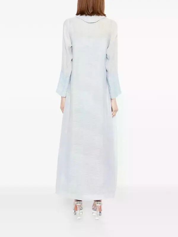 SHATHA ESSA Bead-embroidered Maxi Dress