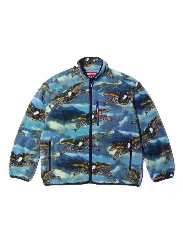 Supreme X Antihero® Fleece Jacket - Blue