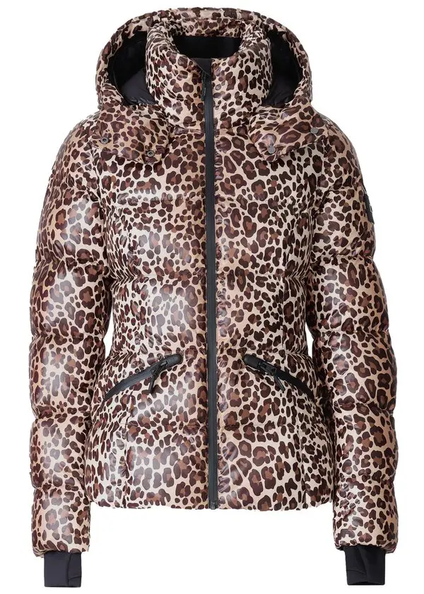 Mackage Cheetah-print Padded Ski Jacket