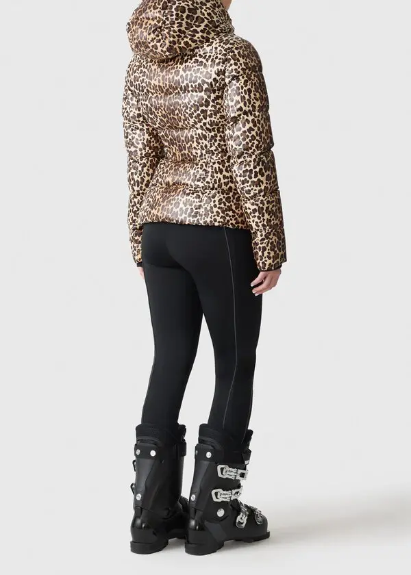 Mackage Cheetah-print Padded Ski Jacket