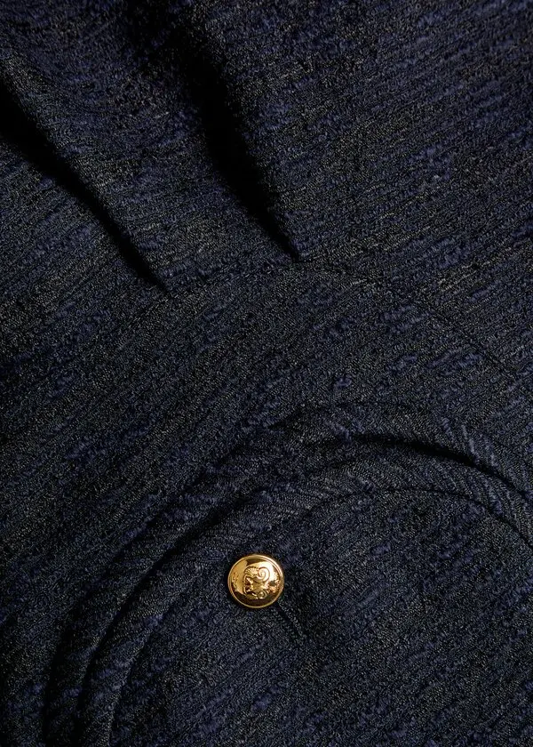 BLAZÉ MILANO Textured Cotton-blend Blazer