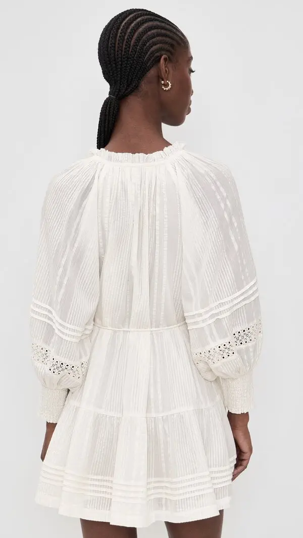 CLEOBELLA Meadow Mini Dress - Ivory