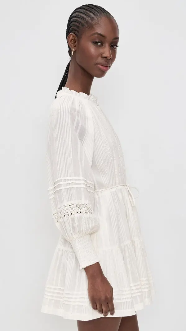 CLEOBELLA Meadow Mini Dress - Ivory