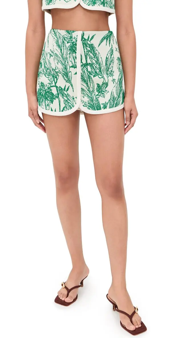 Alexis Rayen Skort - Verde Palm