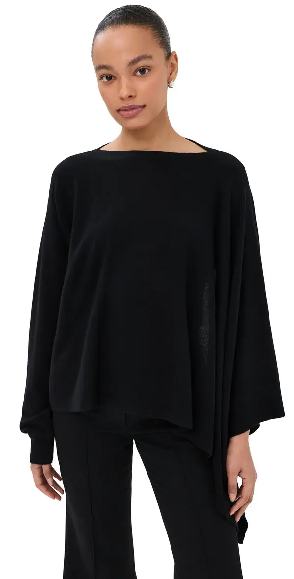 JIL SANDER Cape With Sleeve Pullover
