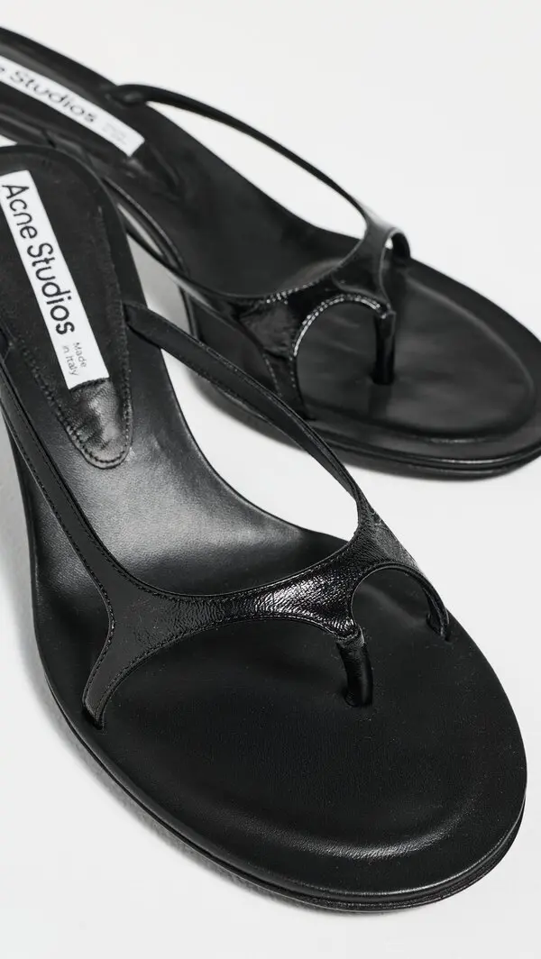 Acne Studios Beverly Lux Kitten Heels