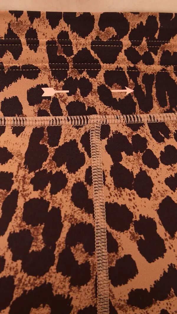 The Upside Malawi 25in Midi Leopard Print Leggings