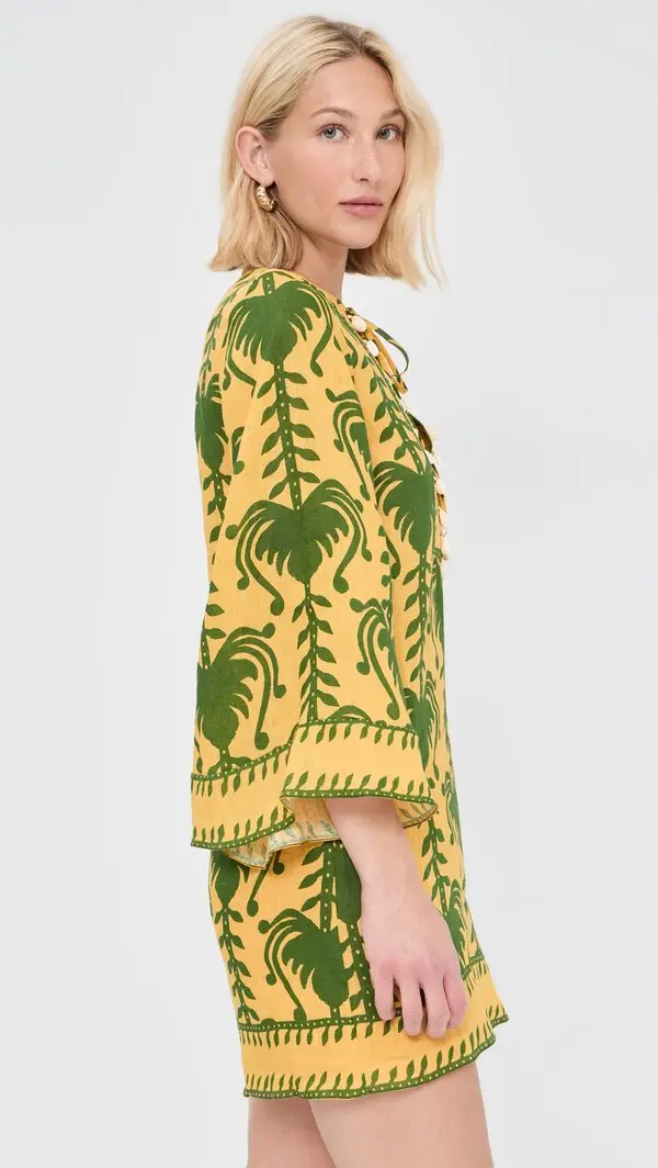Johanna Ortiz Wild Savannah Tunic Dress | Print | Size 2 | Shopbop