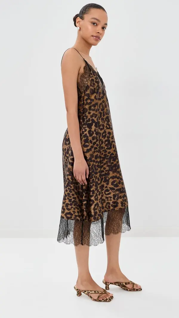Françoise Layla Print Midi Dress