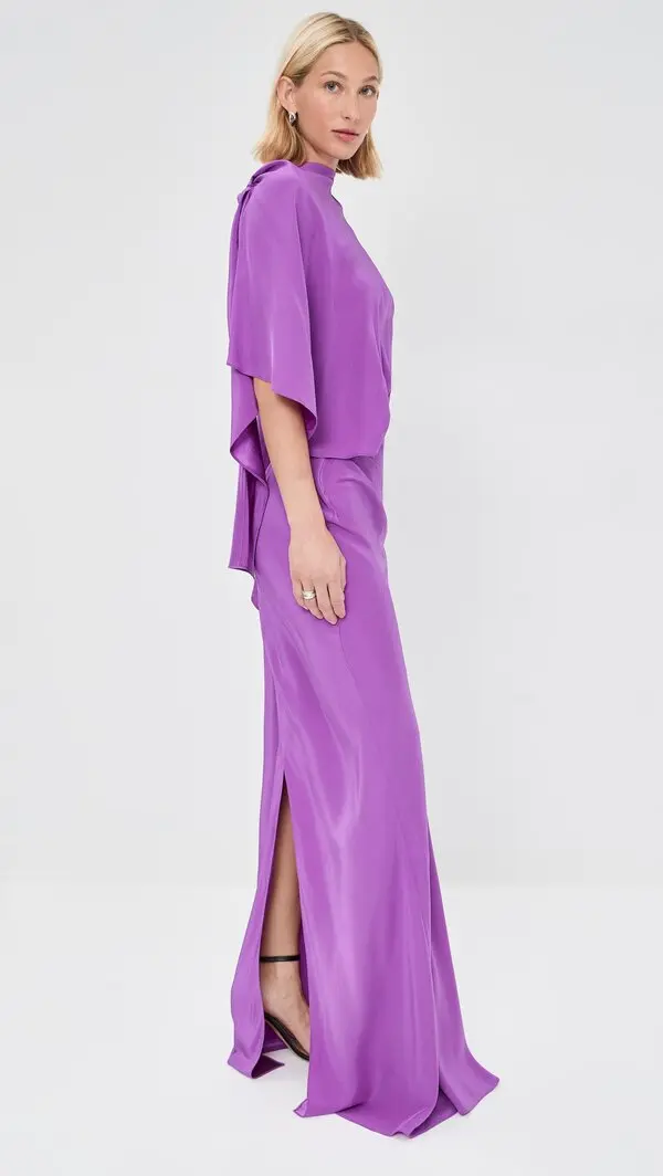 Christopher Esber Backless Draped Maxi Dress