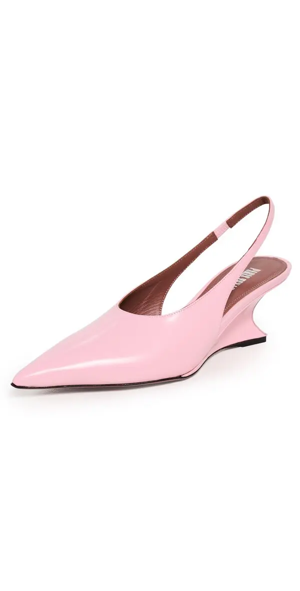 Paris Texas Nina Slingback Pumps 50mm - Petal Pink