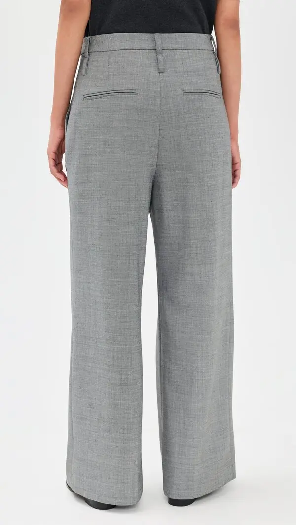 JAMIE HALLER Triple Pleat Trousers