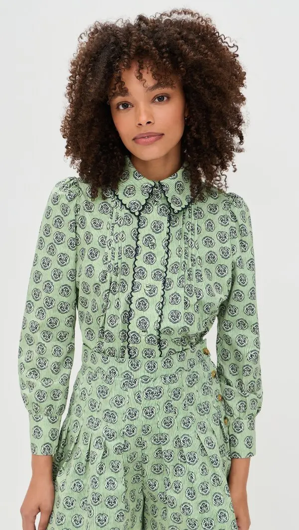 Hunter Bell James Printed Shirt