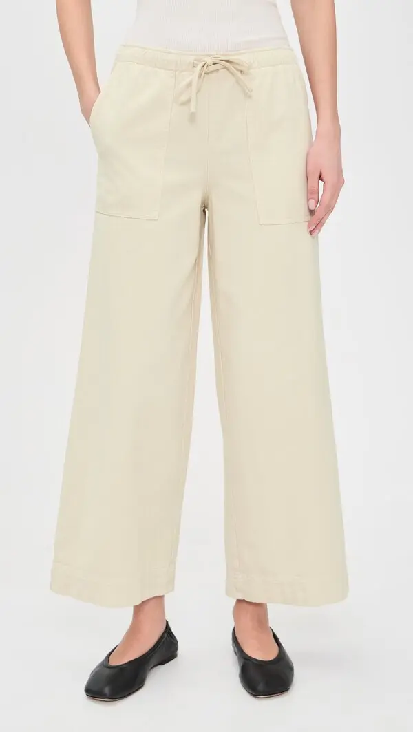 Z Supply Daycation Wide Leg Canvas Pants