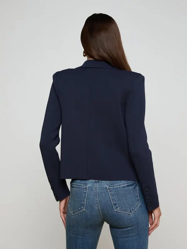 L'Agence Mercer Knit Blazer