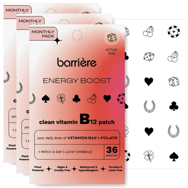 BARRIERE Energy Boost Vitamin B12 Bundle - One-color