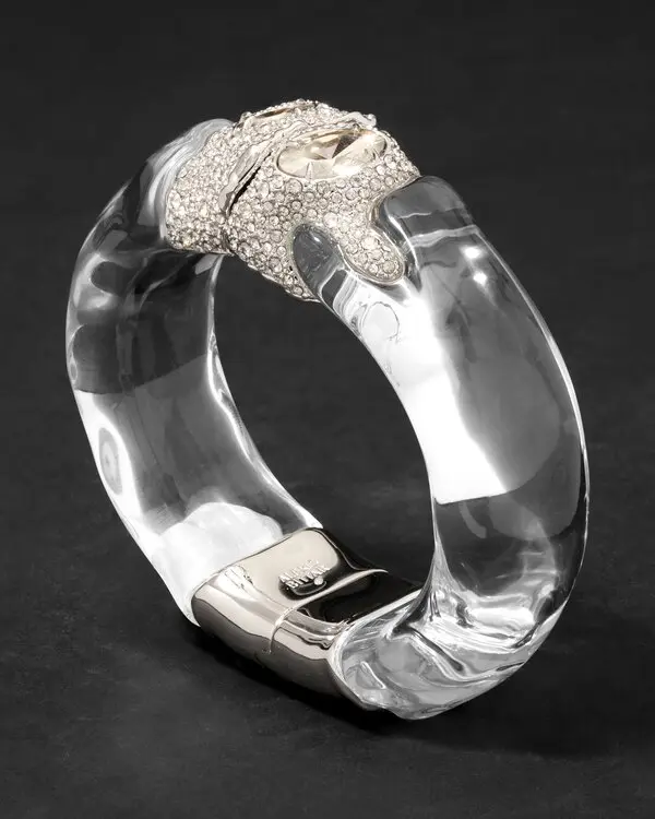 Alexis Bittar Lake Lucite Hinge Bracelet