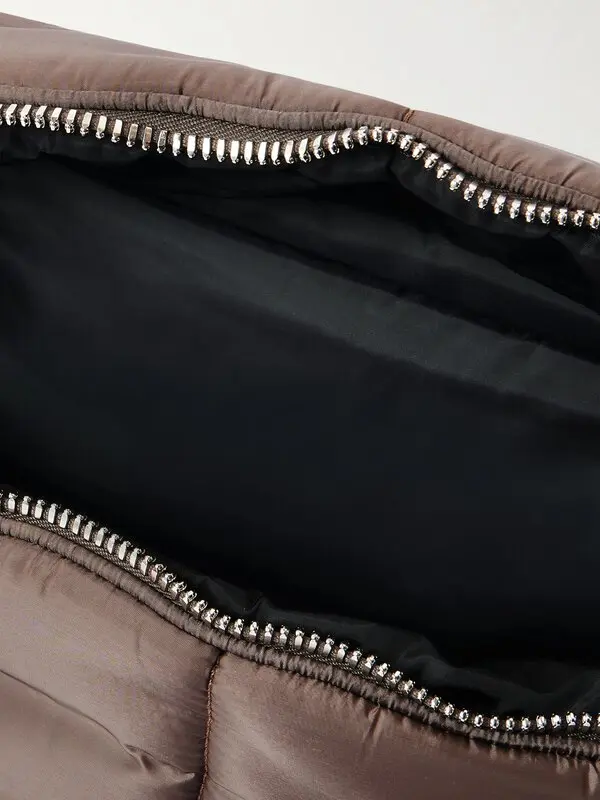 Rick Owens Moncler + Quilted Belt Bag - Brown | Editorialist