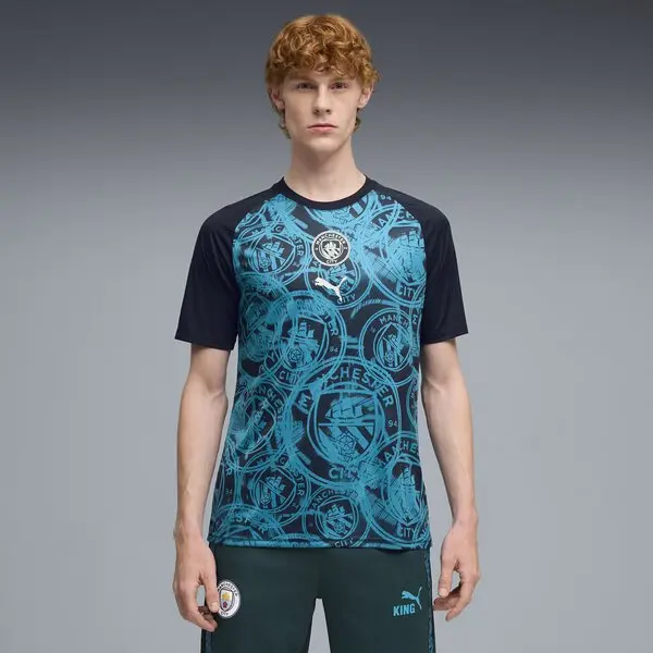 PUMA Manchester City Warm-up Jersey - Blue