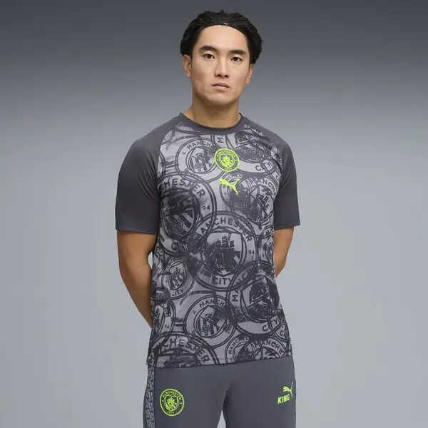 PUMA Manchester City Warm-up Jersey - Gray