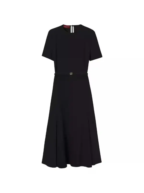 Gucci G Belt Midi Dress