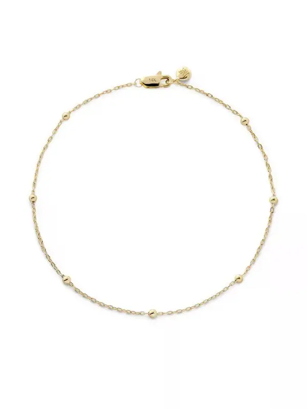 Monica Vinader 14kt Yellow Ball Chain Necklace - Gold