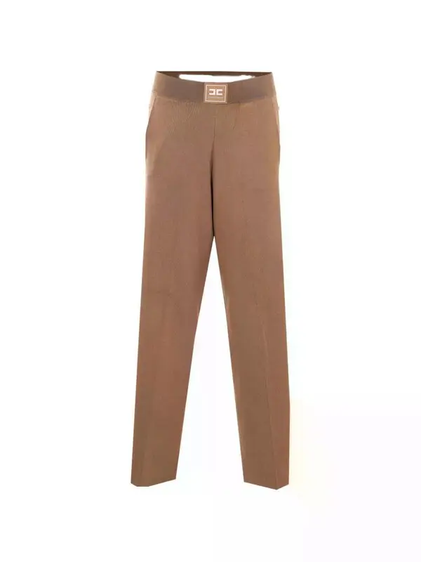 Elisabetta Franchi Patch Button Trousers