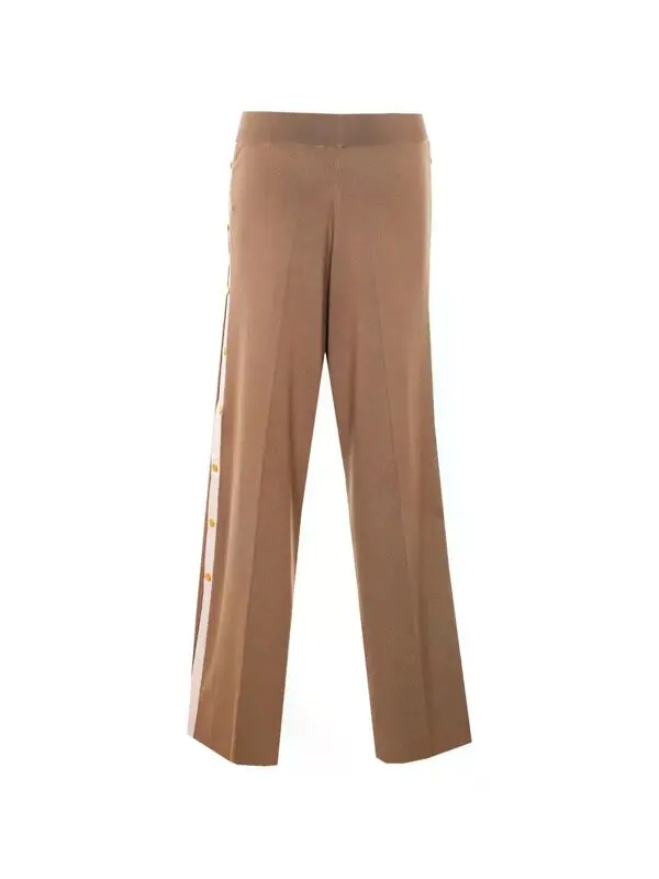 Elisabetta Franchi Patch Button Trousers
