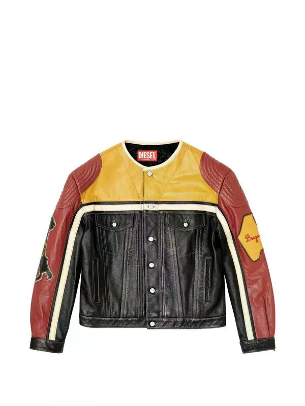 DIESEL® L-coug-20th Leather Jacket