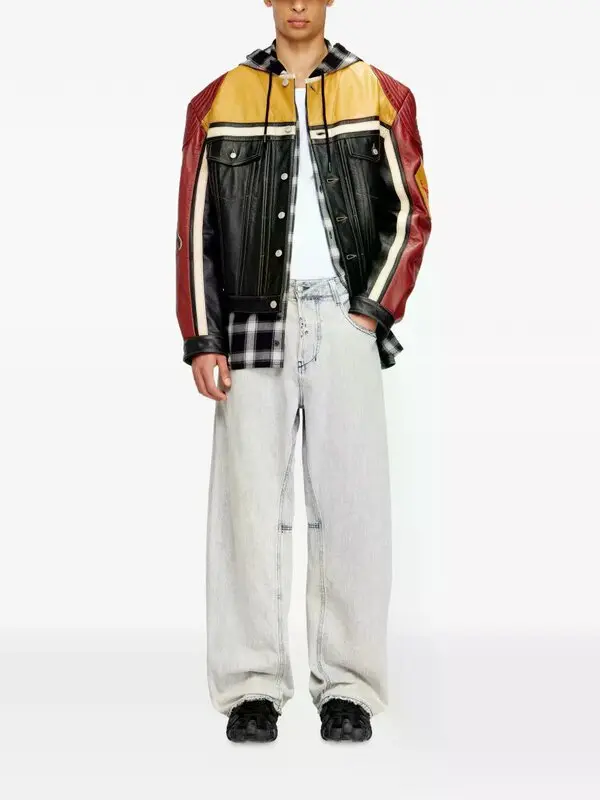 DIESEL® L-coug-20th Leather Jacket