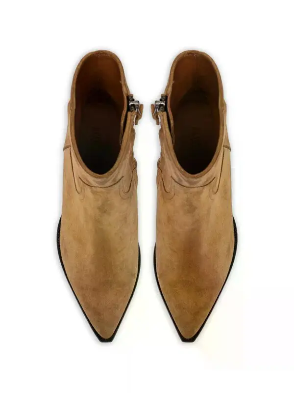 BUTTERO® Flee Pointed-toe Zip Boots