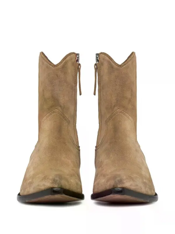 BUTTERO® Flee Pointed-toe Zip Boots
