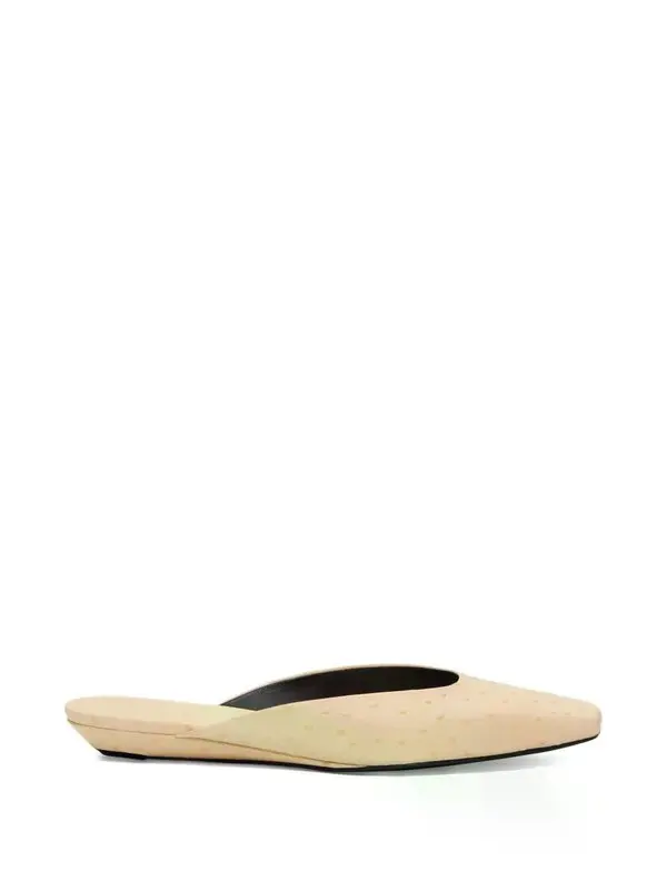 Loulou De Saison Leather Mules