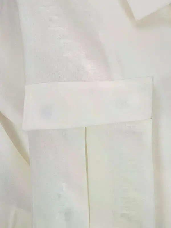Sacai Pocket Short Sleeve Shirt - Neutrals