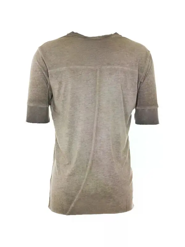 THOM KROM Distressed Crewneck T-shirt