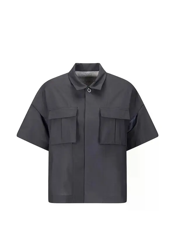 Sacai Flap-pocket Panelled Shirt