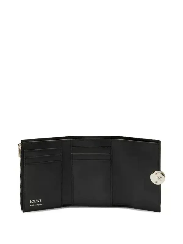 Loewe Small Tri-fold Anagram Leather Wallet