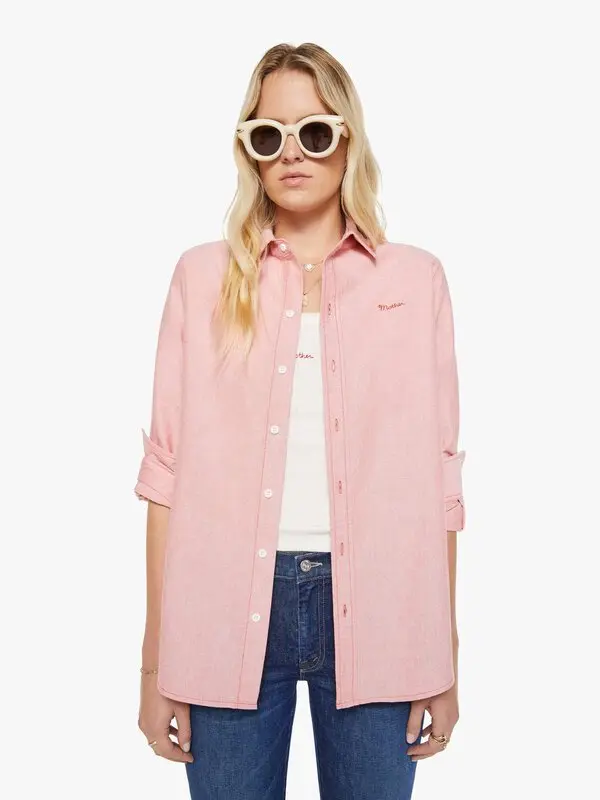MOTHER The Bestie Shirt - Red