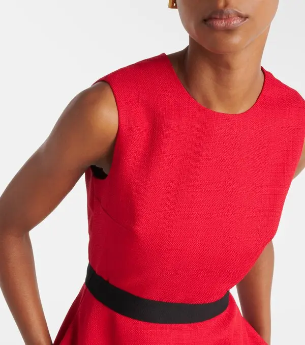 ROKSANDA Colorblocked Midi Dress