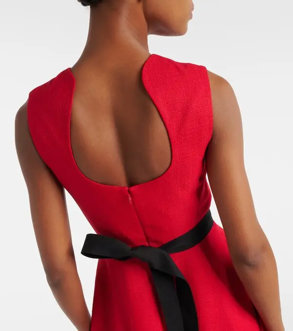ROKSANDA Colorblocked Midi Dress