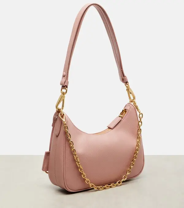 Prada Re-edition Mini Leather Shoulder Bag
