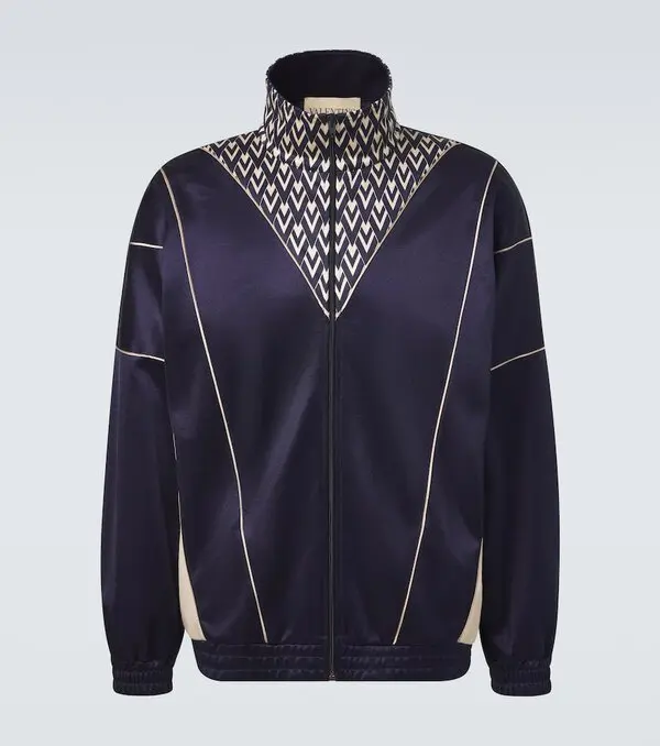 Valentino Garavani Printed Jersey Jacket