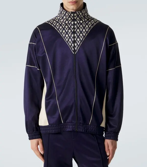 Valentino Garavani Printed Jersey Jacket