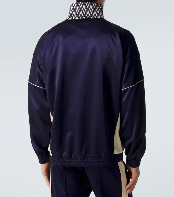 Valentino Garavani Printed Jersey Jacket