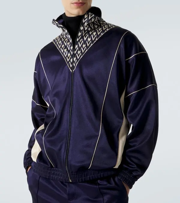 Valentino Garavani Printed Jersey Jacket