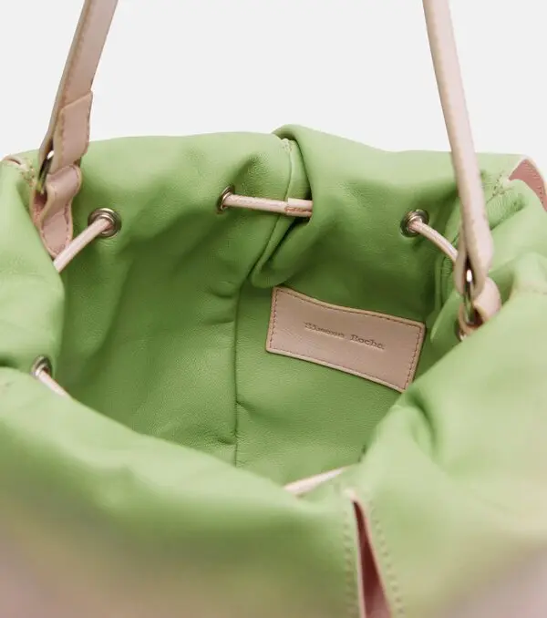 Simone Rocha Leather Shoulder Bag - Pink