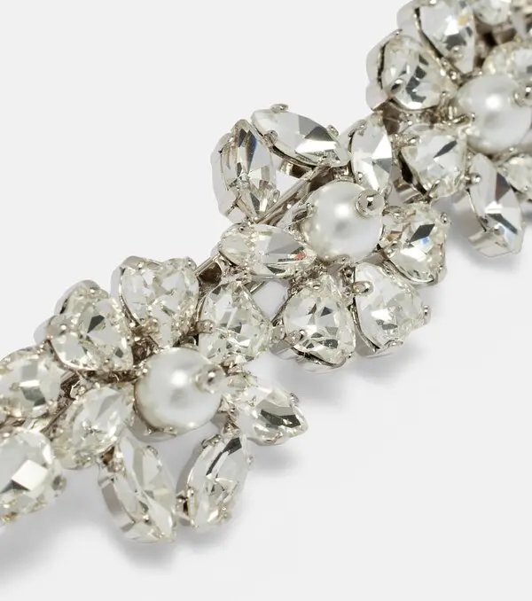 Simone Rocha Heartbloom Embellished Hair Clip