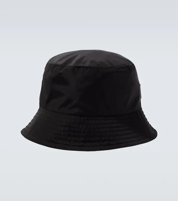 Saint Laurent Logo Bucket Hat - Black