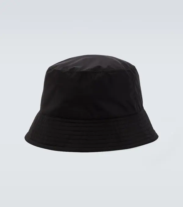 Saint Laurent Logo Bucket Hat - Black