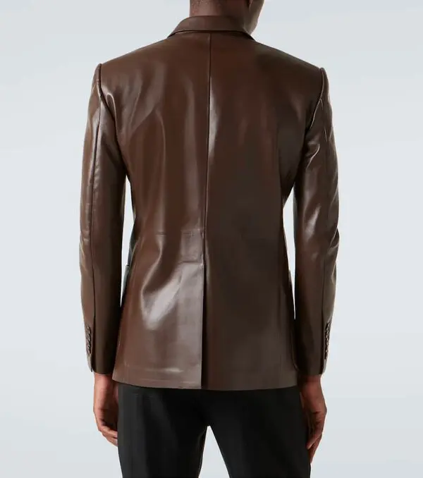 TOM FORD Leather Blazer